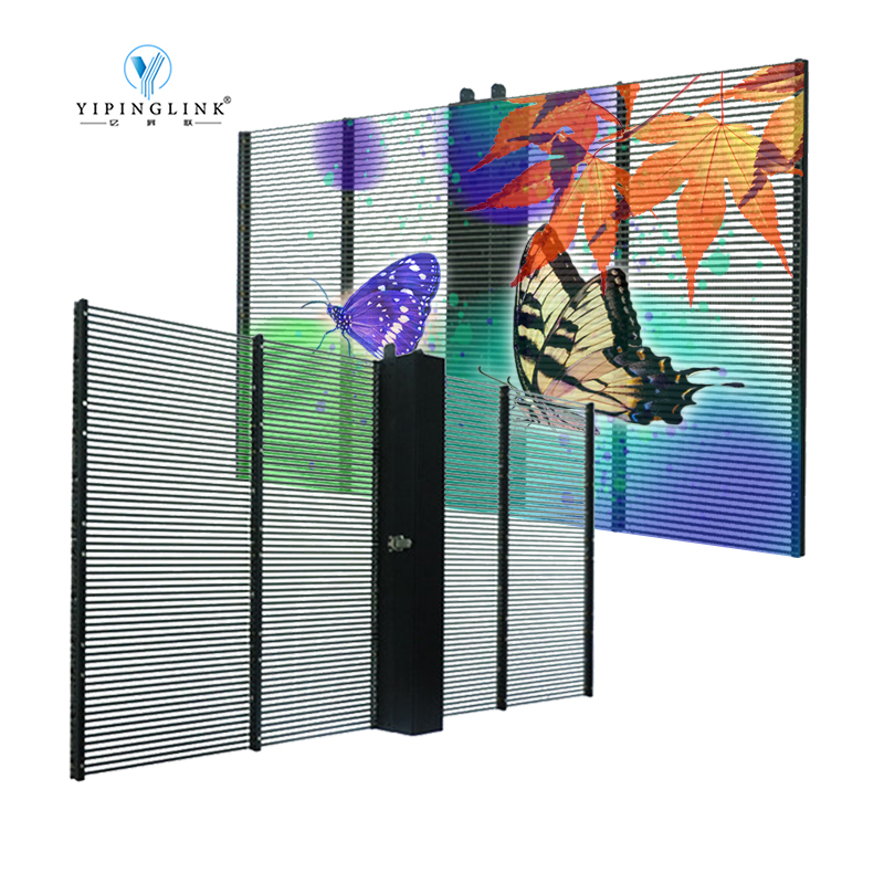 China Ultra-thin Transparent LED Display P3.91-7.82 Conference Rooms ...